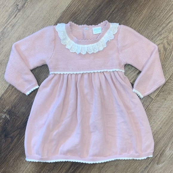 Edgehill Collection | Dresses | Edgehill Collection Muted Pink Knit ...